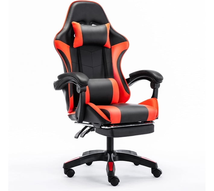 Buy ArtsPavilion Gaming Chair Desk Chair with Footrest Lumbar Support ...