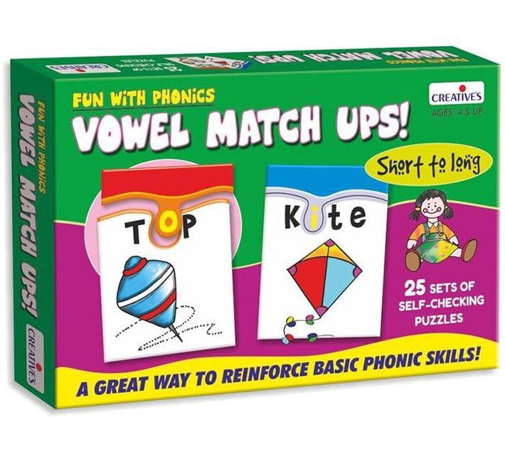 Buy Creatives Fun With Phonics - Learning To Spell 3D Puzzles (50 ...