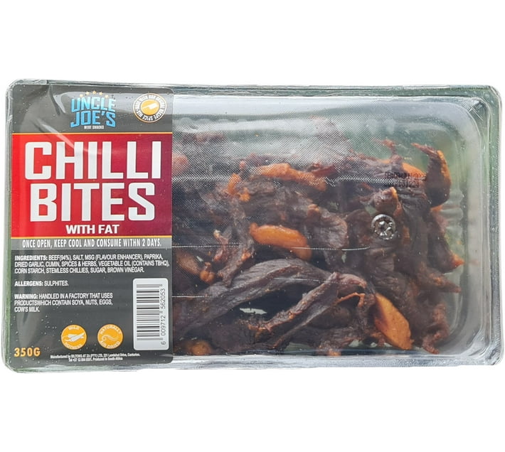 Uncle Joe's Sweet Chilli Bites with Fat Chilli Bites (350 g) | Makro