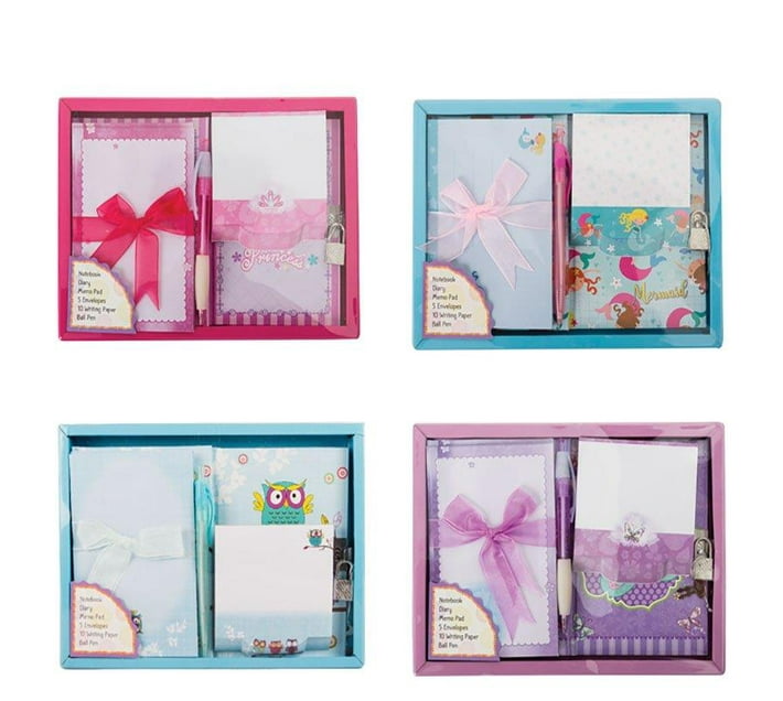 Someone’s in a Makro Novelty Girl Stationery Set Assorted (Pack of 4) Mood