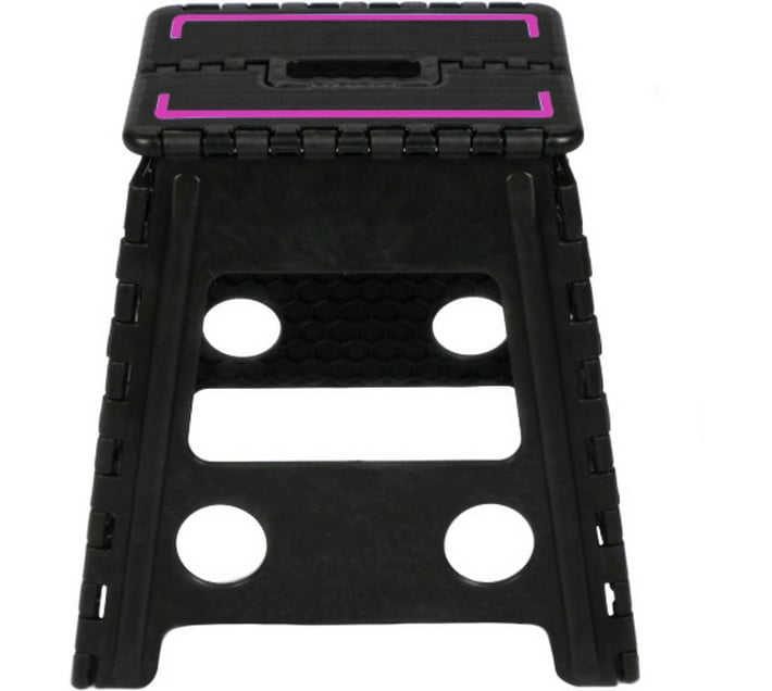 North20 Foldable Step Stool Stool (Pink, Black, Pre-assembled) | Makro