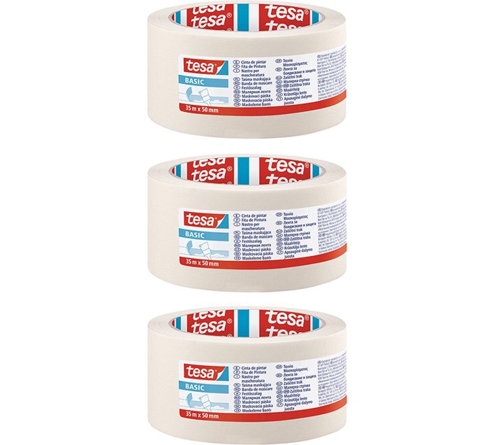 TESA Masking Tape Basic 35m x 50mm 3500 cm Masking Tape | Makro