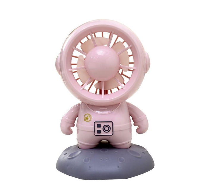 Someone’s in a Makro Mini handheld fan, astronaut shape rechargeable ...