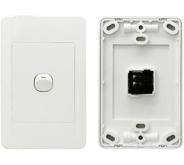 Alphacell Light wall switch - 1 lever - 2 way 6 A Manual Electrical ...
