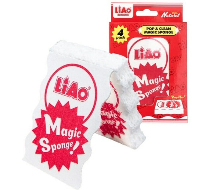 Liao Dry Sponge Cleaning Cloth (4 Units) | Makro