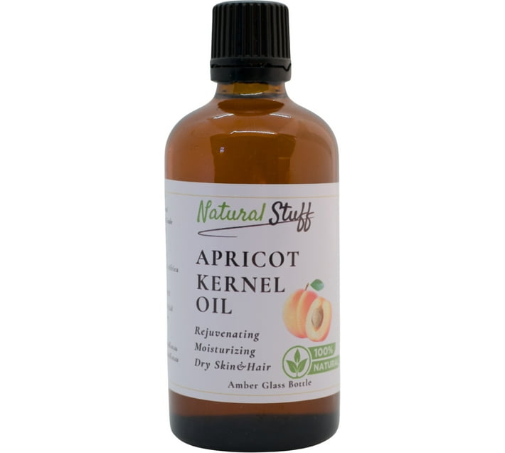 Natural Stuff Natural Stuff 100% Pure Cold-Pressed Apricot Kernel Oil ...
