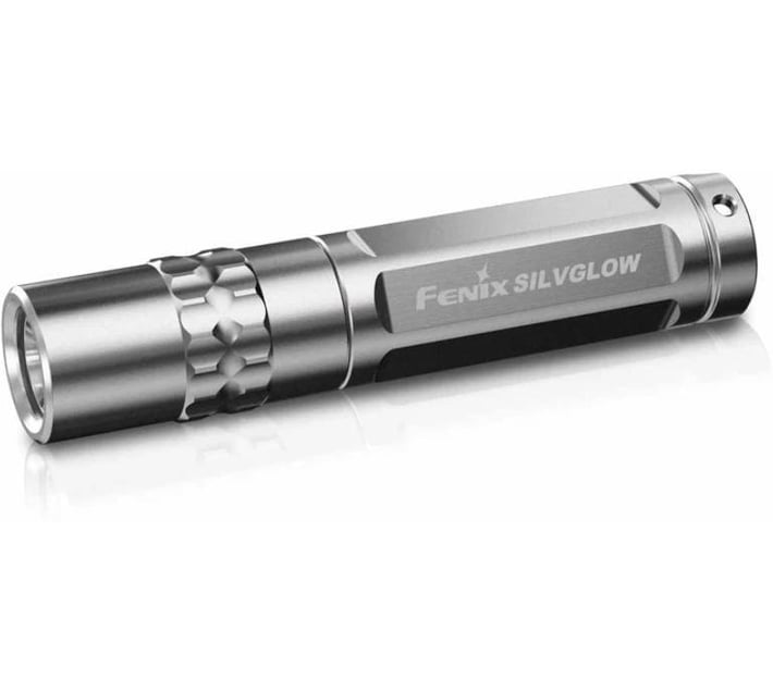 Fenix Silvglow Limited Edition AAA Flashlight - Natural Silver 0 min ...