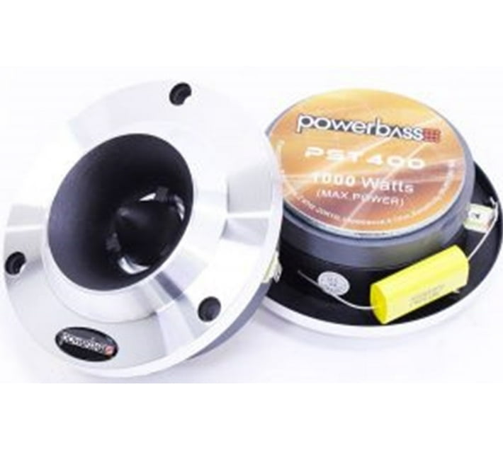 Powerbass PST-400 Tweeter Dash Mounted Round Car Speaker (800 W) | Makro