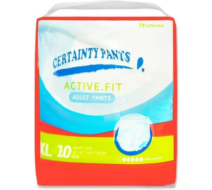 Certainty Adult Pull ups Adult Diapers - XL (10 Pieces) | Makro
