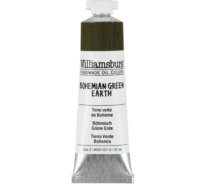 Williamsburg Oil 37ml Bohemium Green Earth (Set of 1, Green) | Makro