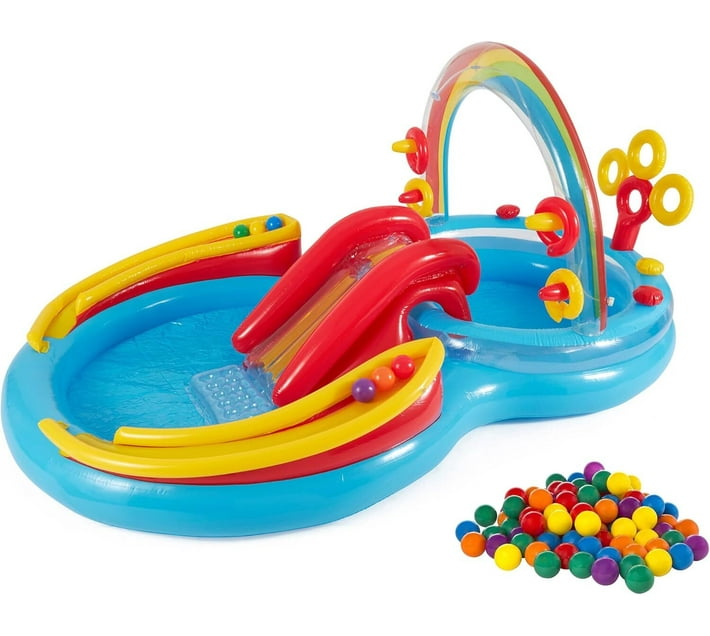 G Ring Inflatable Swimming Pool Play Tents (Multicolour) | Makro