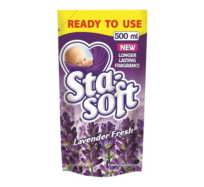 Sta-soft Fabric Softener Smart Pack Lavender (1 x 500ml) | Makro