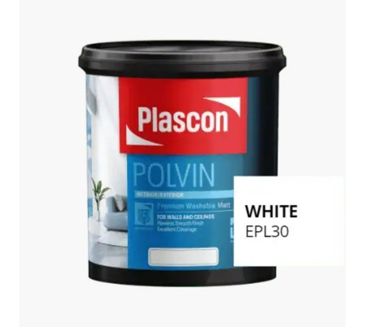 Plascon EPL30 Black, red, Blue Emulsion Wall Paint (1 L) | Makro