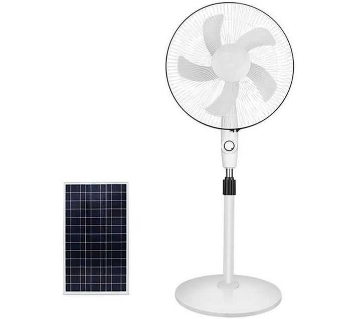 FUSSION FT-63 A 400 mm Energy Saving 5 Blade Tower Fan (WHITE and GREY ...