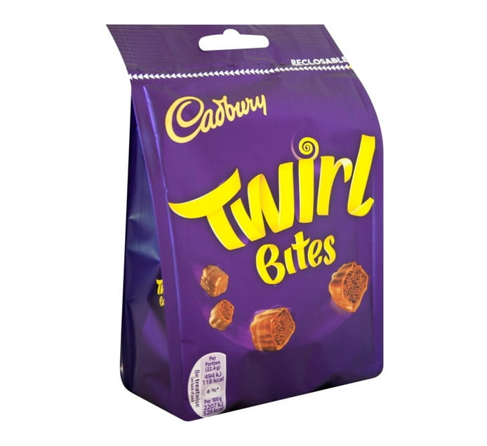 Cadbury Chocolate Twirl Bites (1 x 109G/95G) | Makro