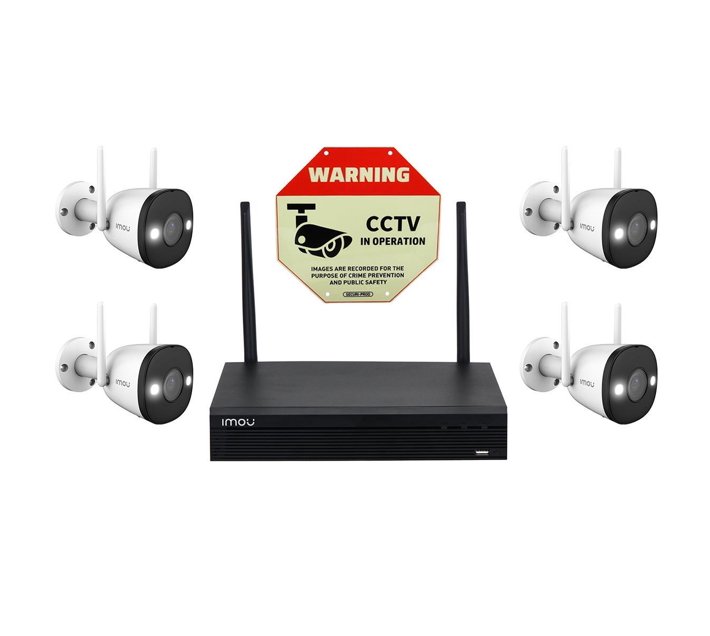 Someone’s in a Makro Imou 4 Channel 1080P Wi-Fi Camera Kit + 1TB HDD ...