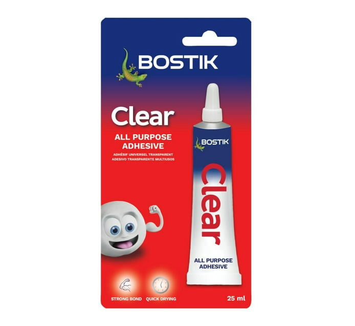 Buy Bostik Clear All Purpose Adhesive 25ml in Bulk | Makro Business