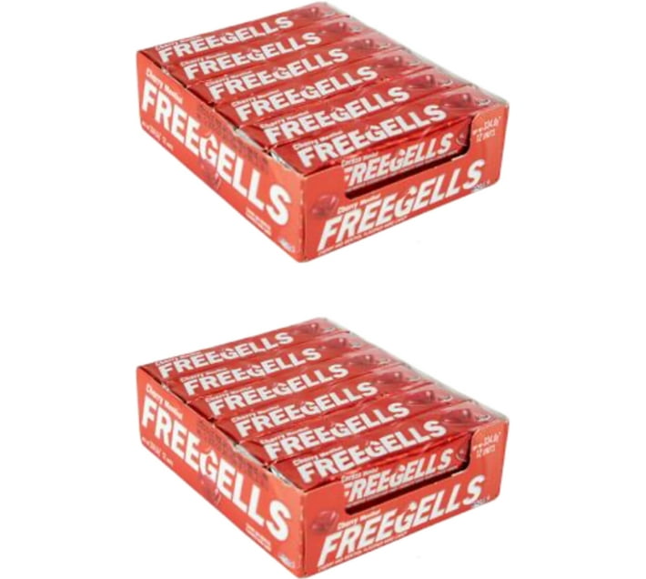 Freegells Sweet candy dl cherry 29g Box (12 x 29 g) | Makro
