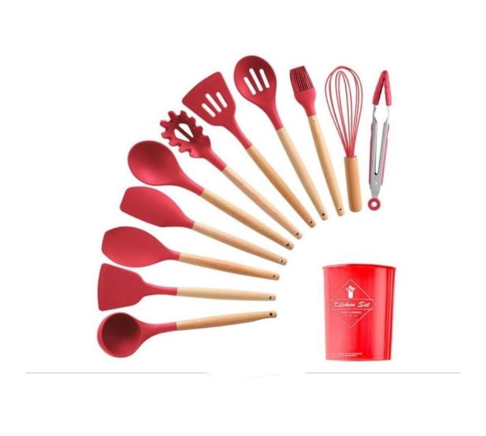 Someone’s in a Makro 12 Pcs Silicone Kitchen Set TK-SP012 Mood