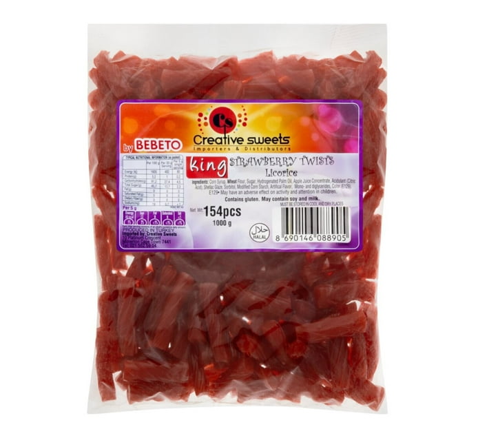 Someone’s in a Makro King Jelly Sweets King S\Berry Twist (1 x 1kg) Mood