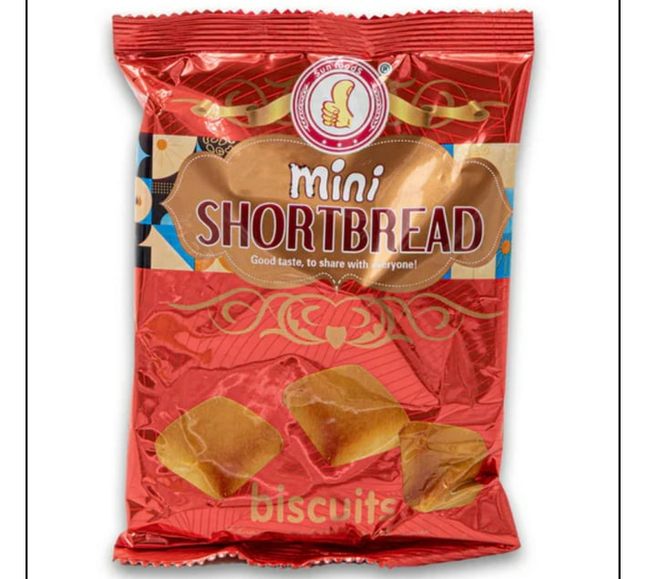 Sun Foods Shortbread Biscuits Cookies (60 g, Pack of 24) | Makro