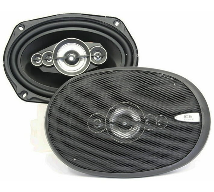 Ice Power IPS-698 Coaxial Rear Deck Mounted Oval Car Speaker (800 W) | Makro