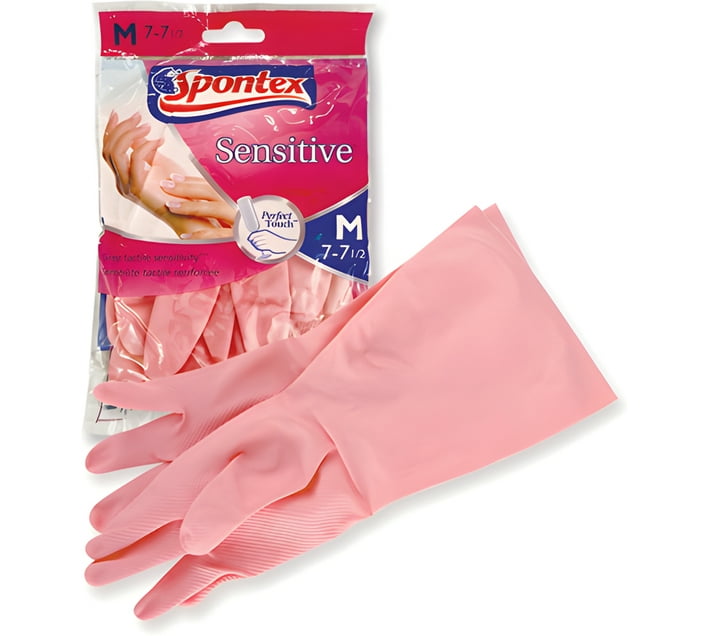 SPONTEX Sensitive Gloves Small Wet and Dry Glove Set (Small) | Makro