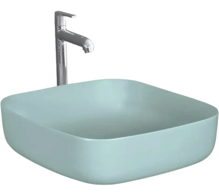 Countertop Ceramic Basin/Tabletop Kolar - Olive Matt Counter Top Wash ...