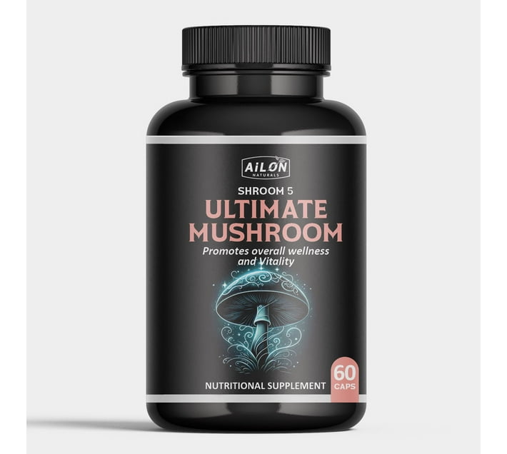 Ailon Ultimate Mushroom Extracts (60 Capsules) | Makro