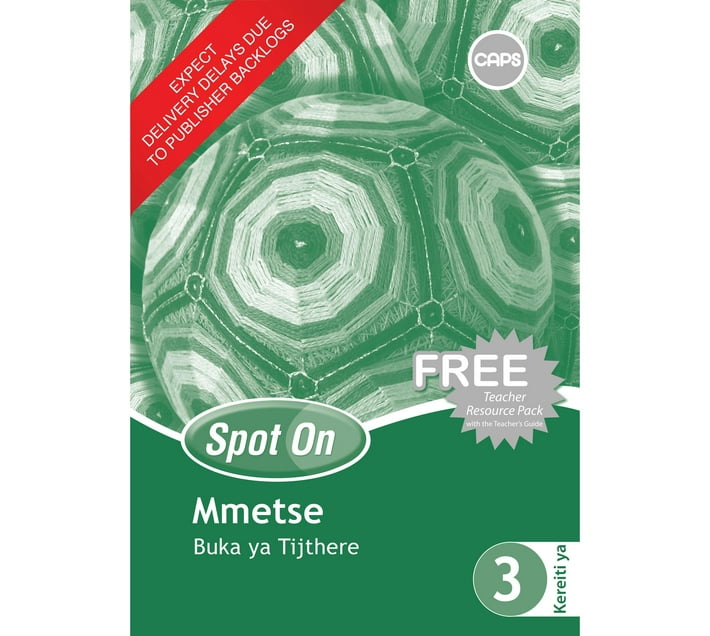 Spot On Mathematics Grade 3 Teacher's Guide (Includes Free Resource ...