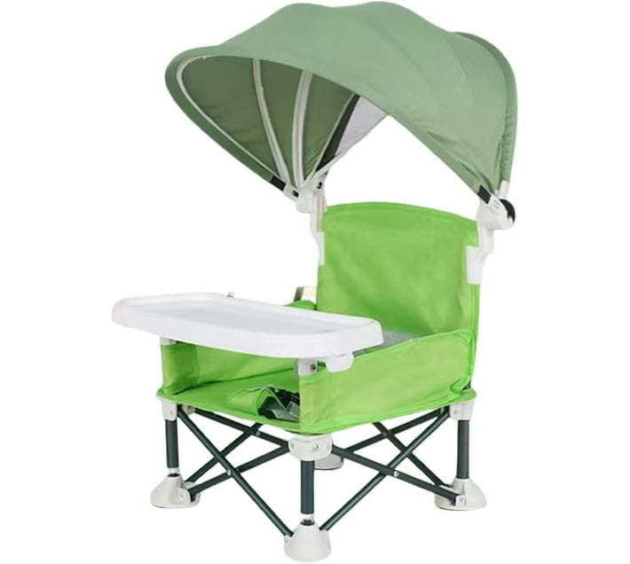 Foldable Baby Feeding Chair NA Folding Chair (GREEN) | Makro