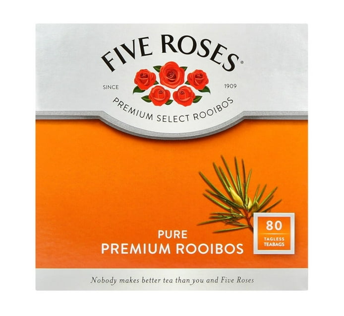 Someone’s in a Makro Five Roses Rooibos Select Tea (1 x 80's) Mood