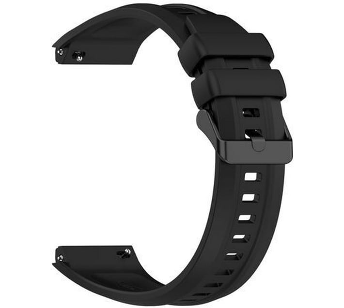 Huawei GT5/GT5 PRO 22 mm Silicone Watch Strap (Black) | Makro