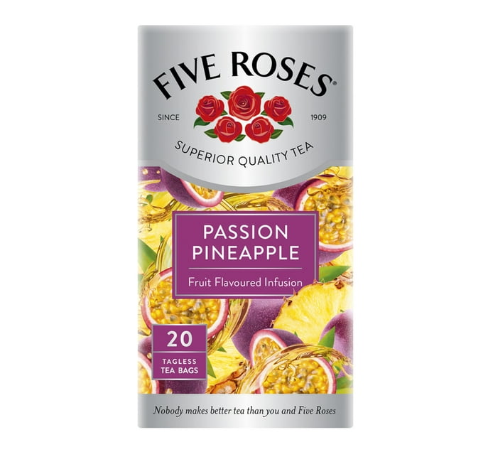 Someone’s in a Makro Five Roses Tea Passion Pineapple (1 x 20's) Mood