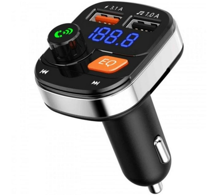 Someone’s in a Makro Wireless FM Transmitter with 2 USB and memory card ...