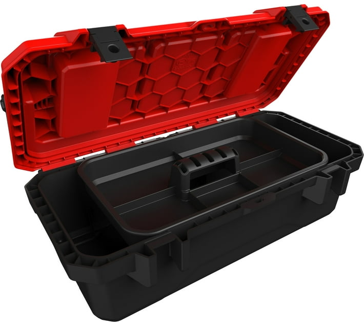 SAFELOAD MX700BL Tool Box with Tray () | Makro
