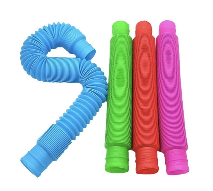 Someone’s in a Makro Colourful Fidget Stretch Tubes - 4 Pack Mood