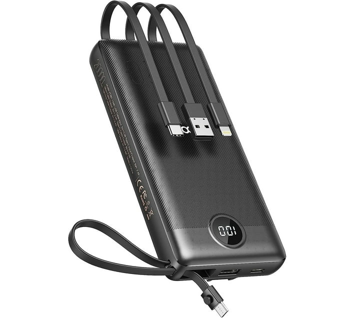 Mix Box 20000 mAh Power Bank (Black, Lithium, Power Delivery 2.0 for ...