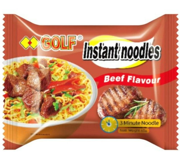 Buy GOLF NOODLES BEEF Instant Noodles (50 x 65 g) in Bulk | Makro Business