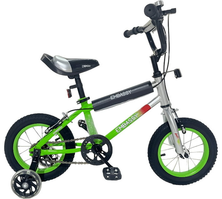 Embassy 12 inch Bicycle With Light Up Trainer Wheels 12 inch (Single ...