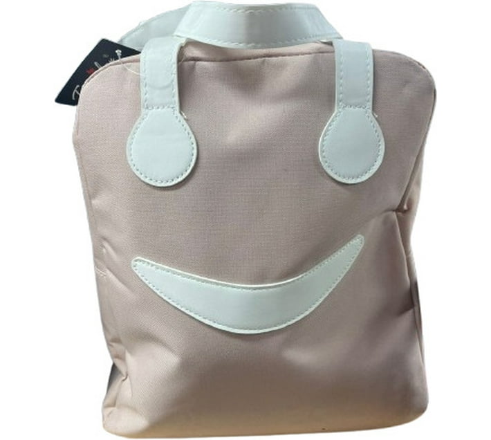 CR Smiley Bag Daypack (Beige, 1 L) | Makro