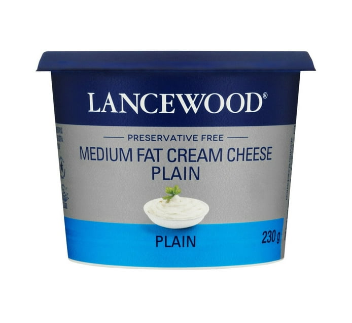 Buy Lancewood Cream Cheese Plain L/fat Chunky Chives (230g) in Bulk ...