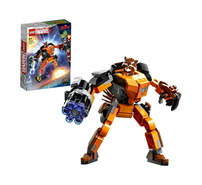 Someone’s in a Makro Lego Rocket Mech Armor Mood