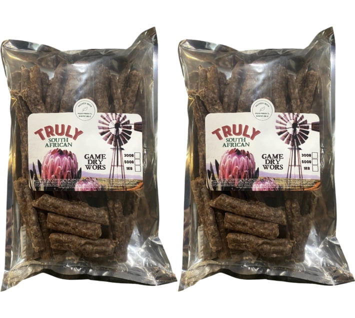 Truly South African Game Dry Wors (1 kg) | Makro