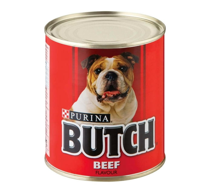 Someone’s in a Makro Butch 6 x 820g Dog Food Mood