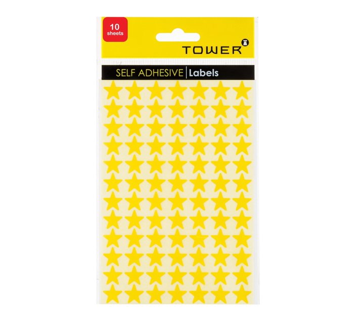 Someone’s in a Makro Yellow Star Stickers Mood