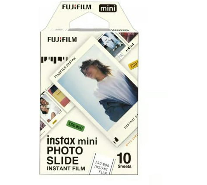 Fujifilm MINI INSTAX PHOTO SLIDE Film Roll (Yes 800 ISO Pack of 1) | Makro
