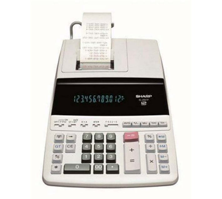 Sharp EL-2607V Printing Calculator (12 Digit) | Makro