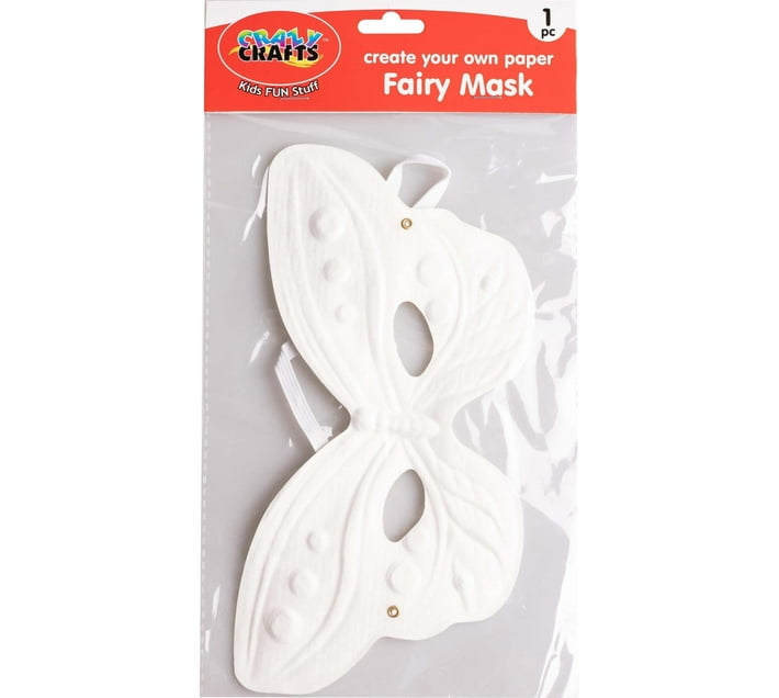 Crazy Crafts masks - paper fairy mask Paper Art & Origami Kit Art and ...