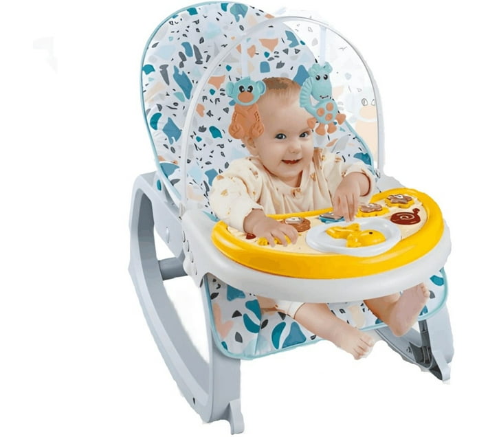 umlilo logistics 3-in-1 Baby Music Rocking Chair with Table Bedside ...